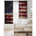 American Flag Blackout Curtains for Bedroom/Living Room, Thermal ...