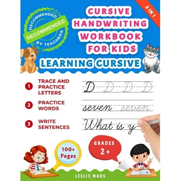 Cursive Handwriting Workbook Grade 3 : Children's Reading & Writing ...