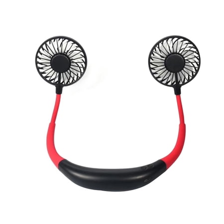 Aromatherapy Lighting Detachable Neck Cooler Hand Free Neckband Fan ...