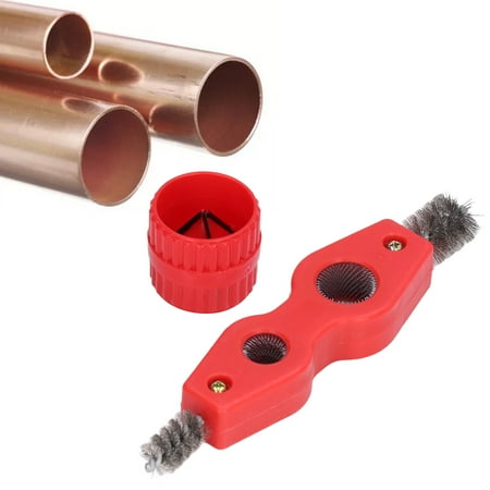 Copper Pipe Cleaner Reamer Set, 4 In 1 Pipe Cleaner Tool ...