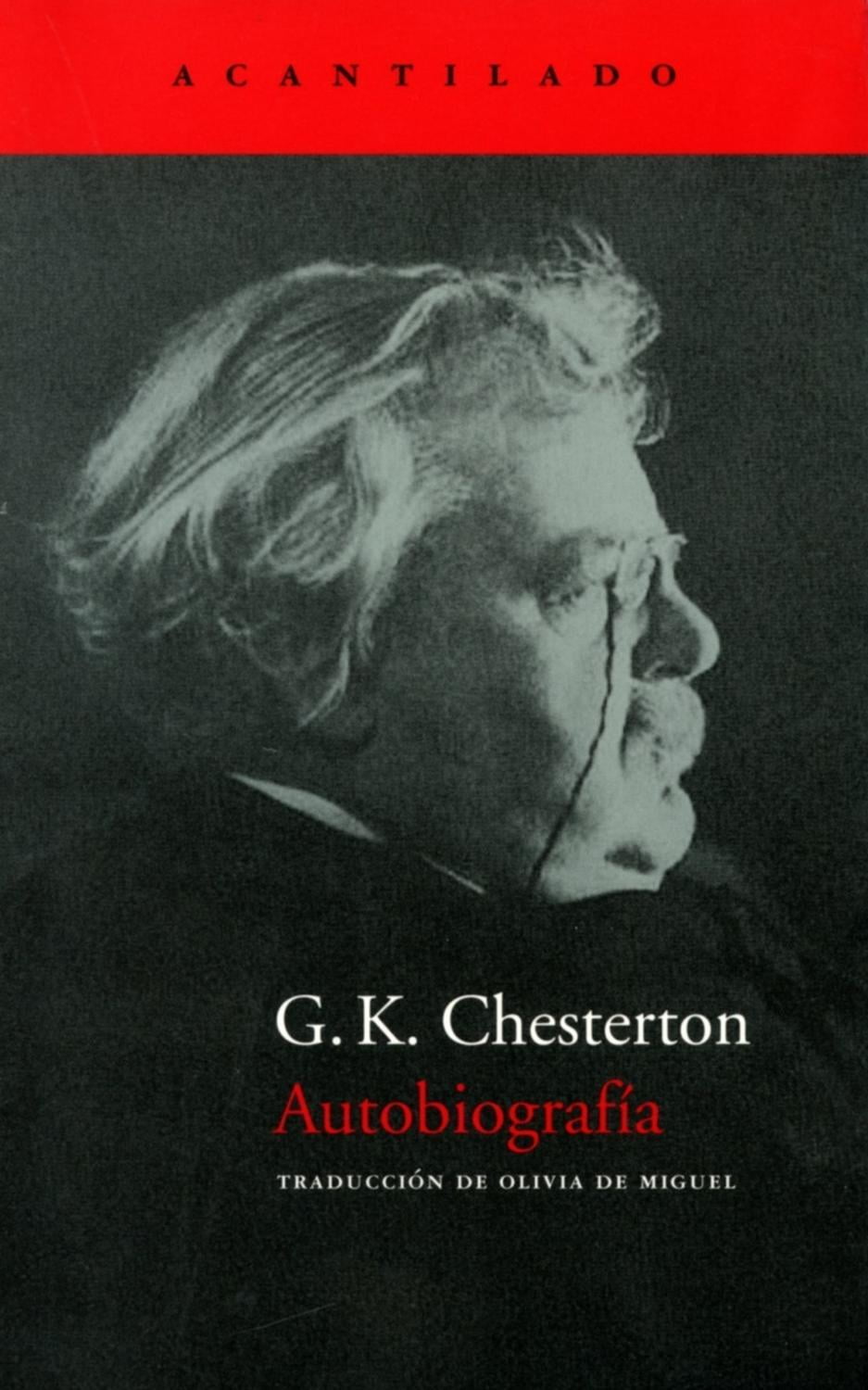 Libro Autobiografia Tapa Blanda, Autor G. K. Chesterton, Editorial El ...