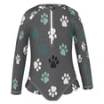 BZSMCE Swimwear Cartoon Dog Claw For Long Sleeve One-Piece Swimsuit UPF ...