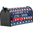 250 Year American Anniversary Flag Mailbox Covers Magnetic Mailbox ...