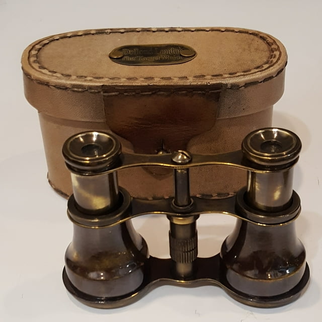 Brass Antique Vintage Monocular Mini Binocular Ancient Pirate Focus ...