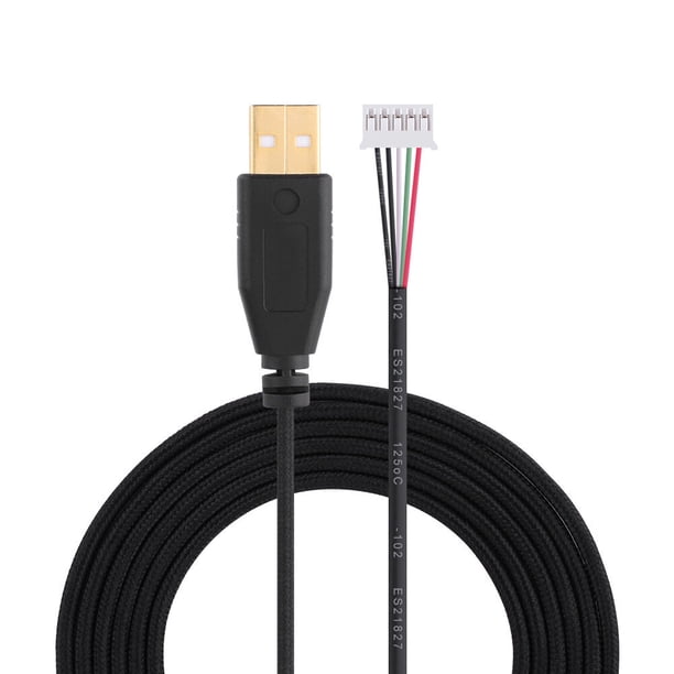 Cable/línea/cable de ratón USB de repuesto para Razer DeaceAdder 2013 ...
