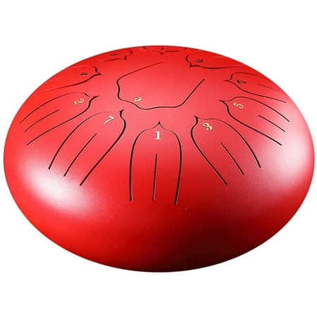 Steel Tongue Drum Mini Hand Pan Drums Percussion Musical Instruments ...