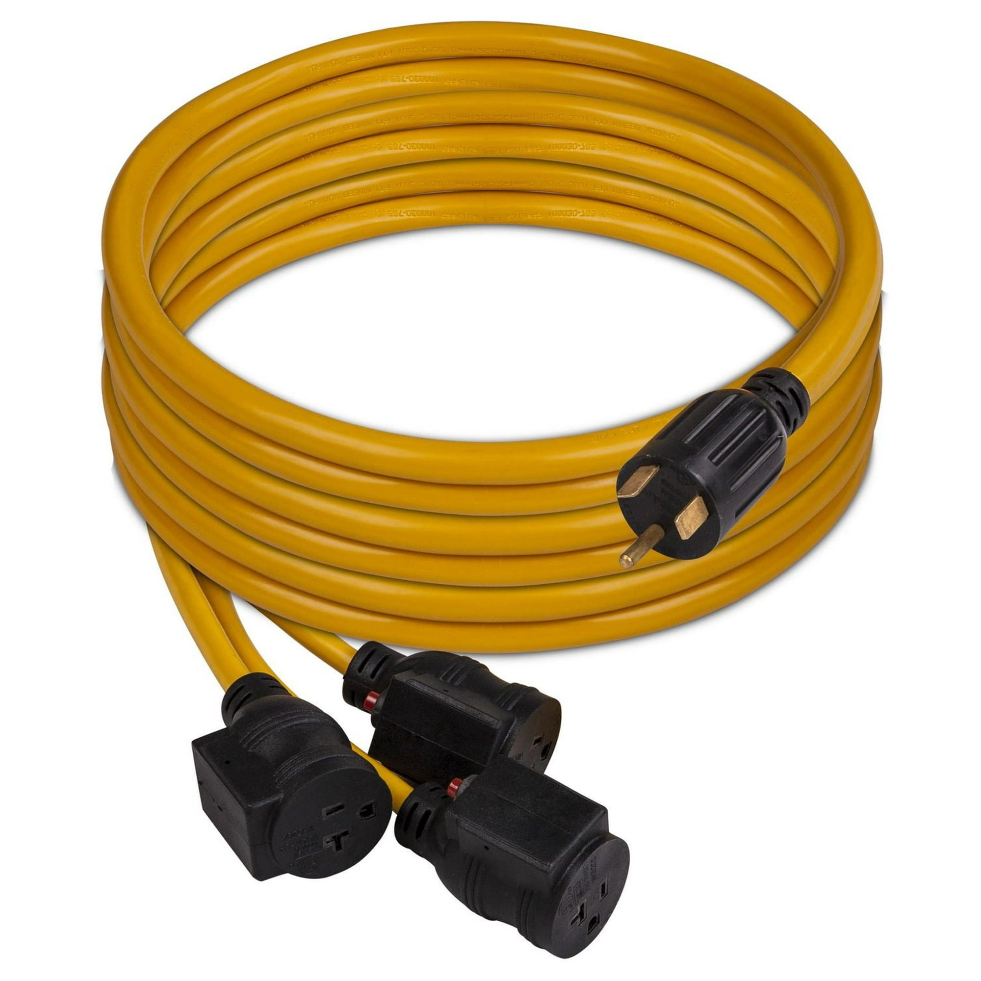 Click here for Firman 25ft Power Cord Tt-30p 30amp To 5-20rx3 Wit... prices