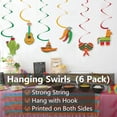 43PCS Cinco de Mayo Decorations, Mexican Themed Party Hanging Swirls ...