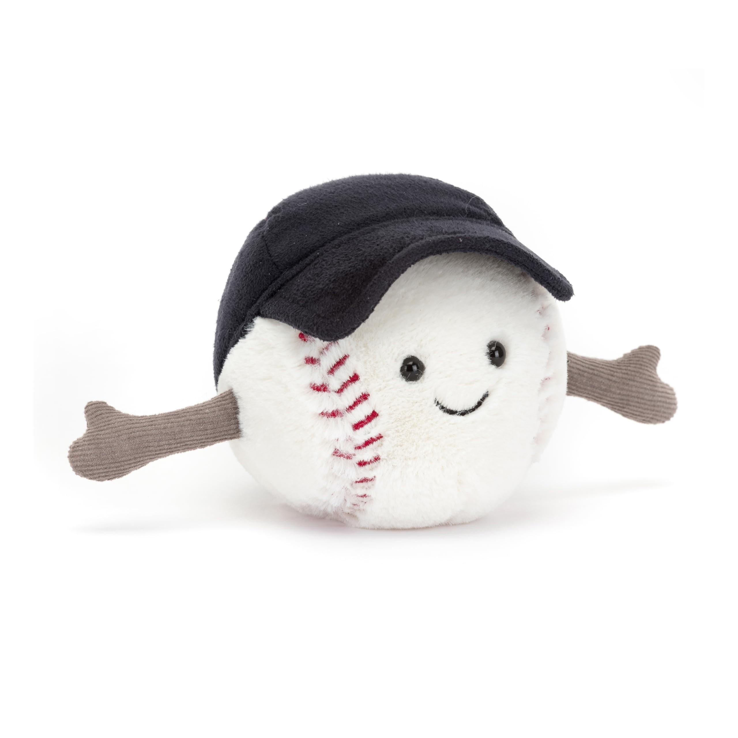 Jellycat Amuseables Baseball Stuffed Toy, 4 inches - Baseball Plush for ...