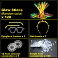 IDAODAN 120pc Glow Sticks Set - Party Favors, Bracelets, Necklaces ...