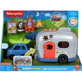Fisher-Price Little People Interactive Playset RV for Toddlers, 8 ...