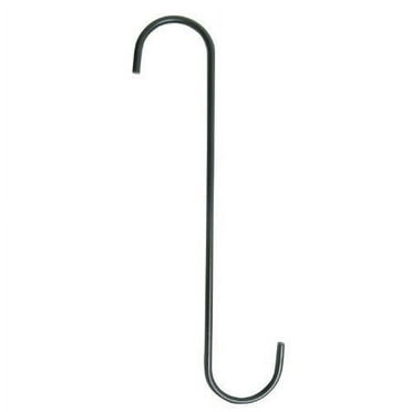Panacea 86215 Black Steel 12 in. H S-Hook Extender Hook - Walmart.com