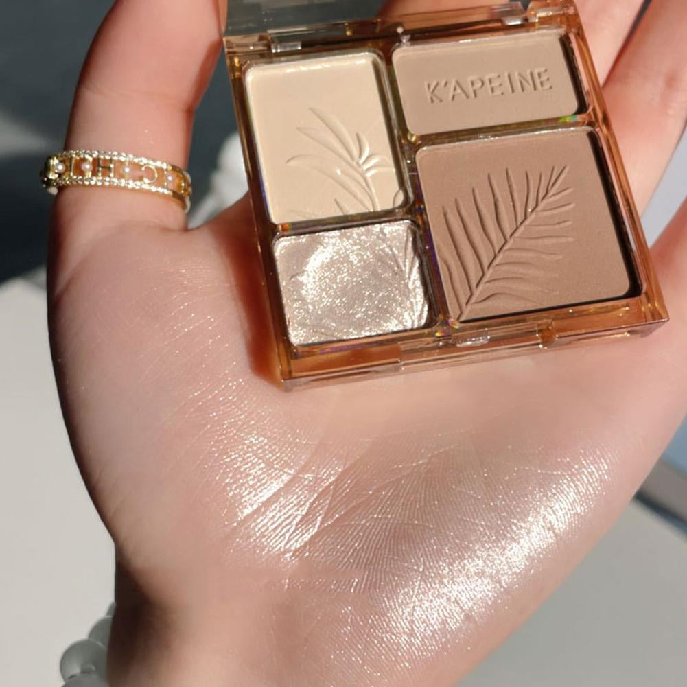 SharkTRUE Premium Contour Palette: Natural Blend, Highlight & Shadow ...