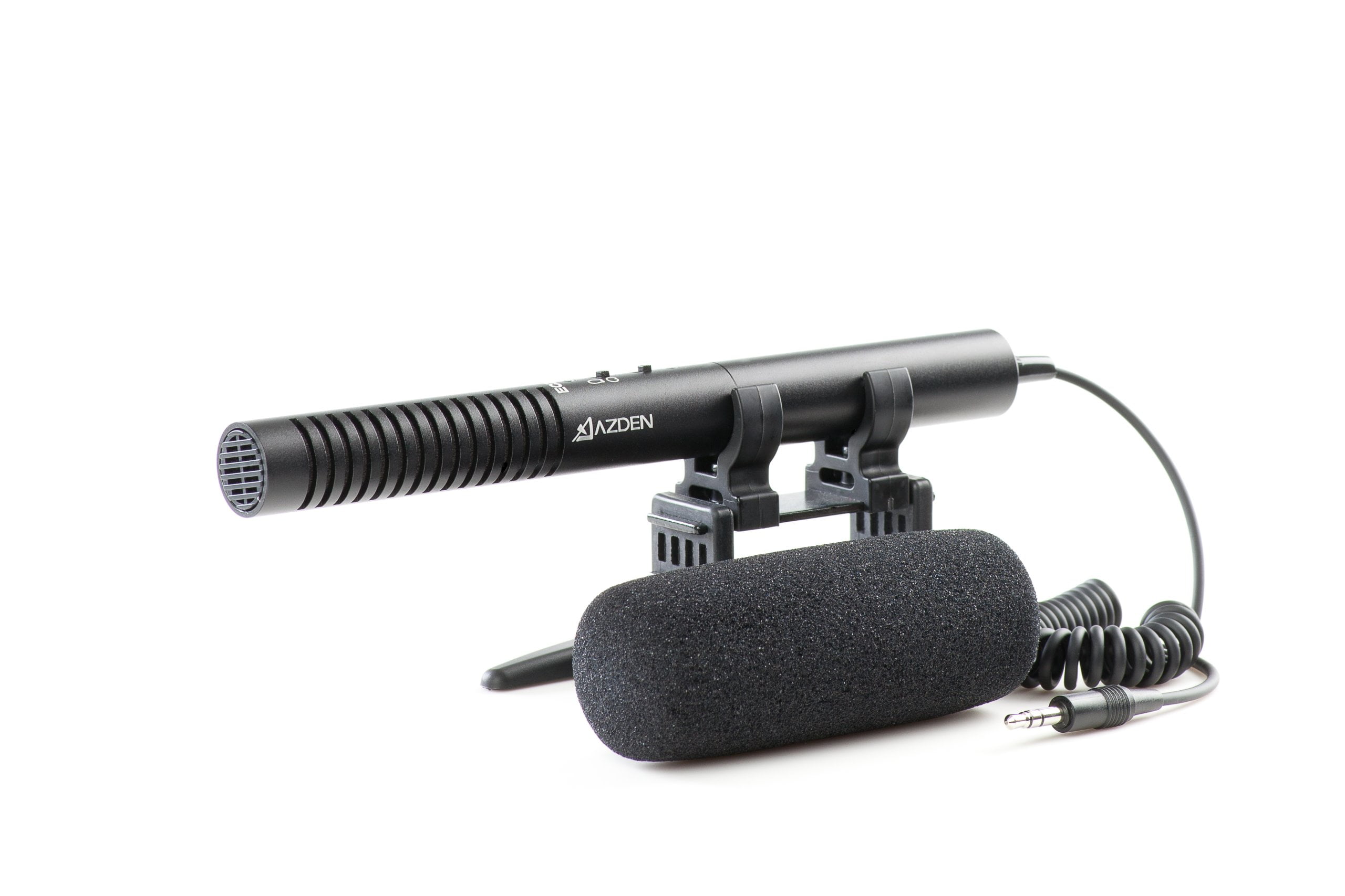 Azden Sgm-990+i Zoom Shotgun Microphone For Camera & Mobile Devices ...