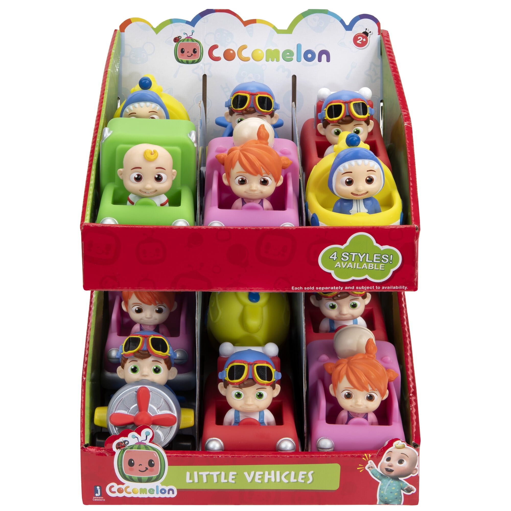 CoComelon Official Mini Vehicles Fire Truck - Walmart.com