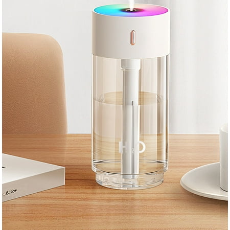 HUSERYT Portable USB Humidifier home Mini Car Humidifier 280ml bedroom ...