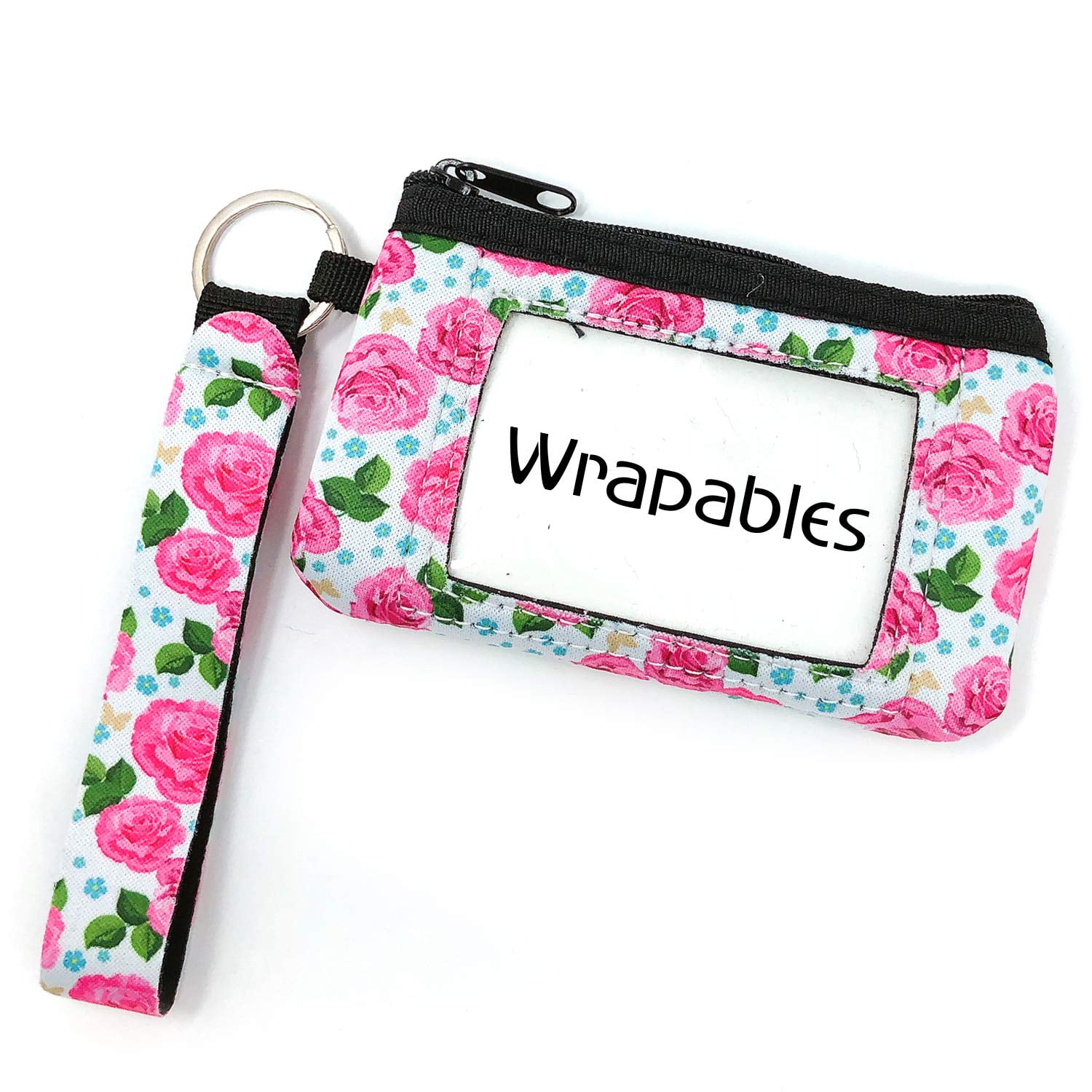 Wrapables Neoprene Mini Wristlet Wallet / Credit Card ID Holder with ...