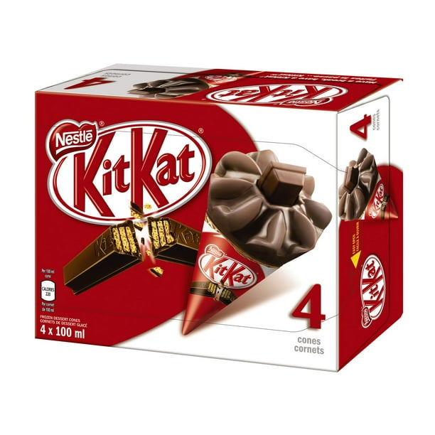 Cornets de dessert glacé KIT KAT(MD) de NESTLÉ - Walmart.ca