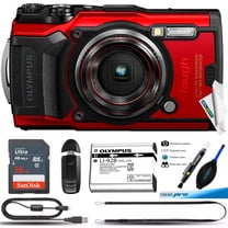 Olympus Tough TG-6 Compact Digital Camera - Black, Shoot, Pro Features ...