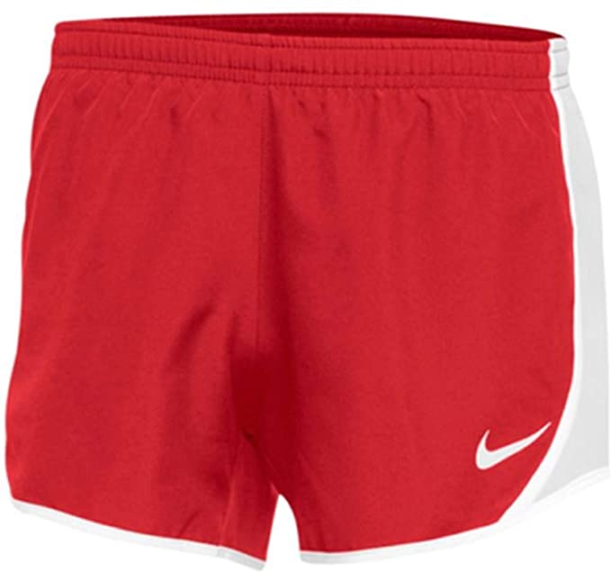 Nike 836317-658: Girl's Dry Tempo Red/White Running Shorts - Walmart.com