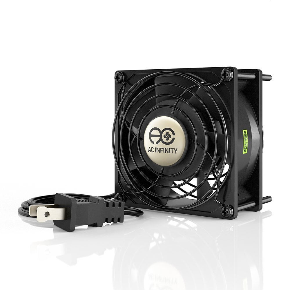 AC Infinity AXIAL 9238, Muffin Fan, 115V 120V AC 92mm x 38mm High Speed ...