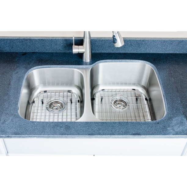 Wells Sinkware Craftsmen Series 32-inch 16-gauge Undermount 40-60 ...