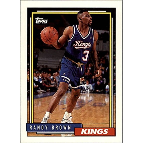 1992-93 Topps #181 Randy Brown NBA Basketball Trading Card - Walmart.com