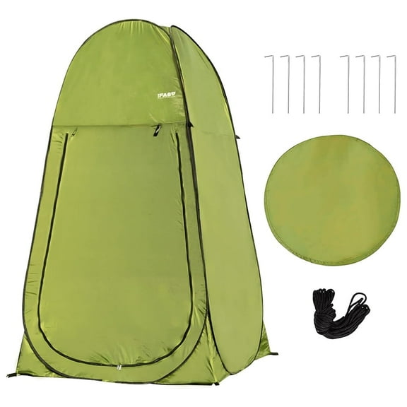6FT Portable Pop-up Shower Tent Camping Beach Toilet Dress Changing ...