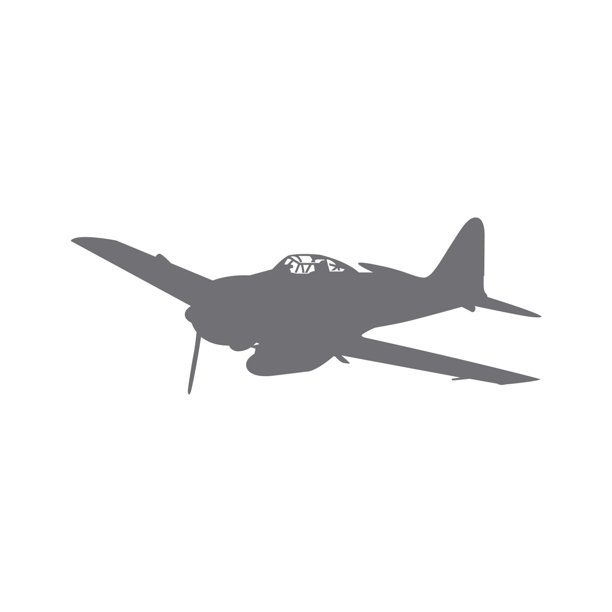 A6M Zero Sticker Decal Die Cut - Self Adhesive Vinyl - Weatherproof ...
