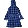 Prince of Sleep Hooded Bath Robe for Kids and Youth, Boys Solid Fleece ...
