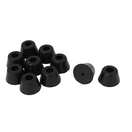 Rubber Cap Table Couch Chair Leg Feet Holder Protective Pad 25mm x 15mm ...