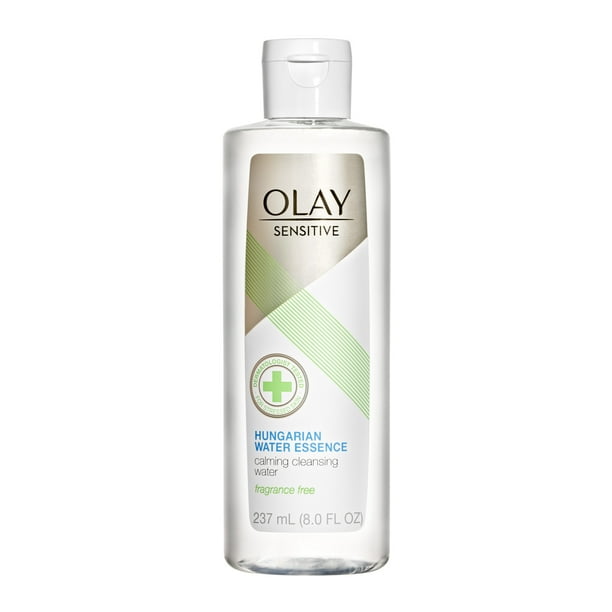 Olay Sensitive Calming Cleansing Water, Fragrance-Free, 8 oz - Walmart ...