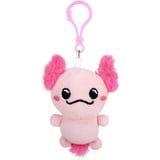 Set of 6 Axolotl Plush Stuffed Animals with Clip - Adorable Walking ...