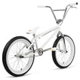 "Elite BMX Destro 20"" Bike, White Chrome, Mid-Level Complete, Hi ...