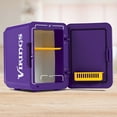 NFL Minnesota Vikings Mini Fridge, Purple, 4L, 6 Cans - Walmart.com