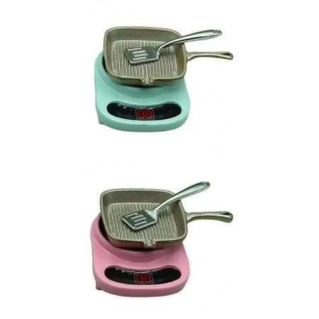 Set of 2 Alloy Dollhouse Miniature Electric Furnace for Kitchen Girl ...