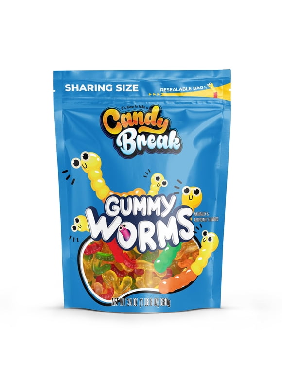 Gummy worms in Gummy & Chewy Candy - Walmart.com