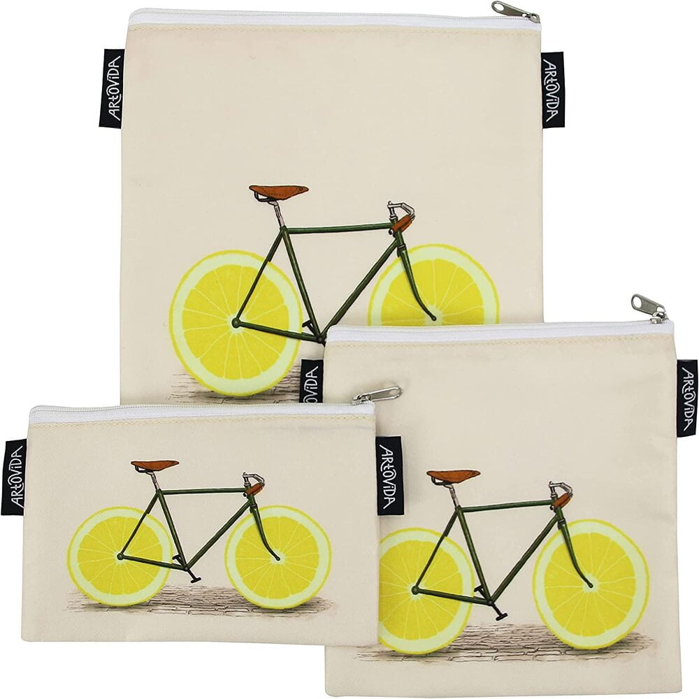ARTOVIDA Artists Collective Reusable Lunch Baggies | Snack and Sandwich ...