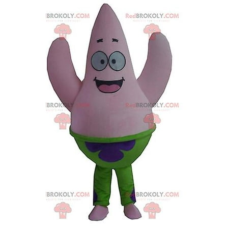 Mascotte REDBROKOLY.COM Patrick célèbre étoile de mer rose de SpongeBob ...