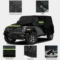 FFORCE Premium 5-Layer Shield Against Rain Dust UVfor Jeep Wrangler 2 ...