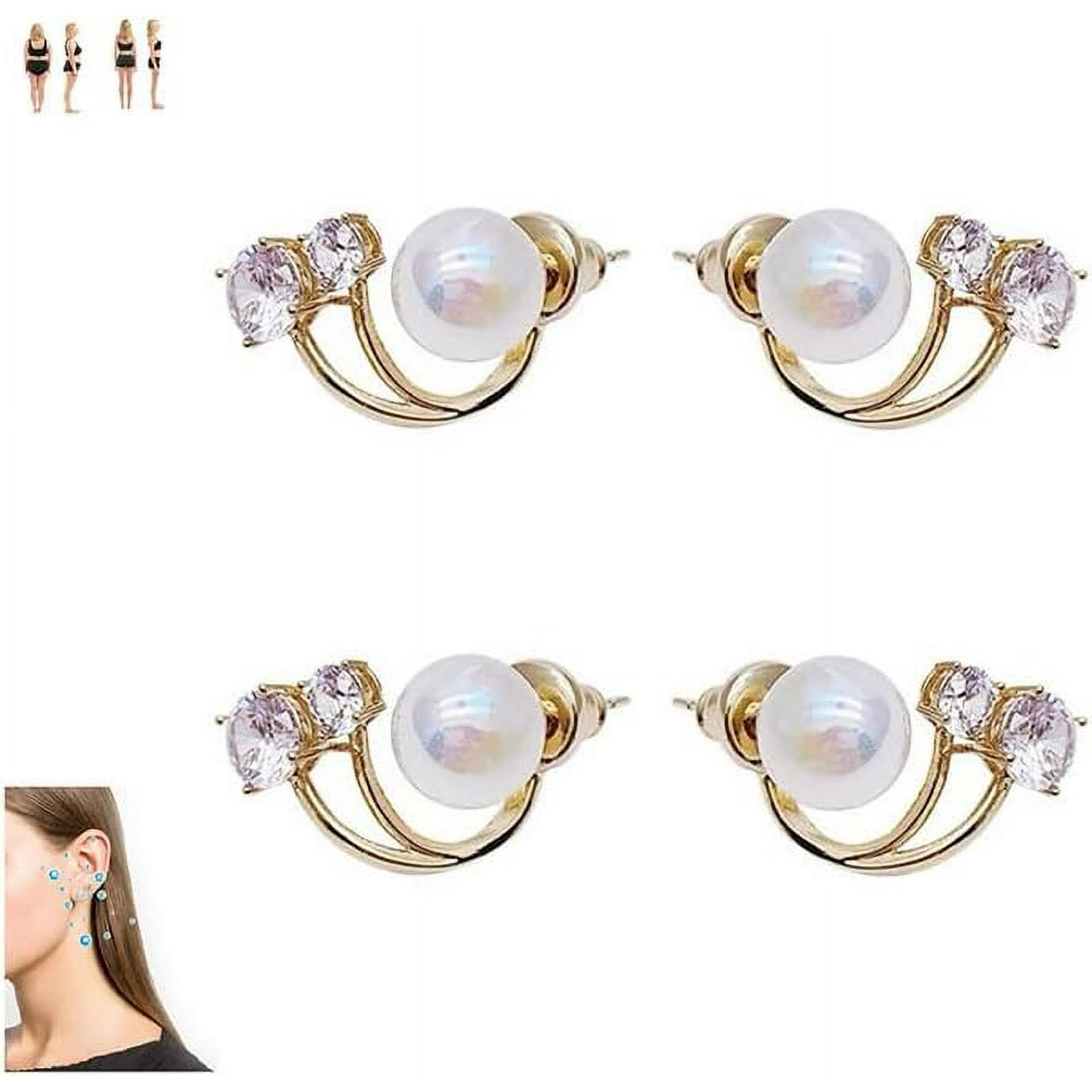 Click here for Oruyrop 2 Pairs Lymphatic Drainage Earrings For Wo... prices