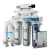 APEC Top Tier Alkaline Mineral Ph+ Ultra Safe Reverse Osmosis Drinking Water Filter System ...