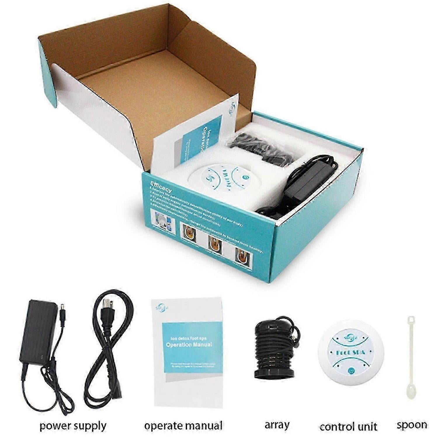 Click here for Topzoulun Healifeco 2.0 Ionic Foot Spa Detox Machi... prices