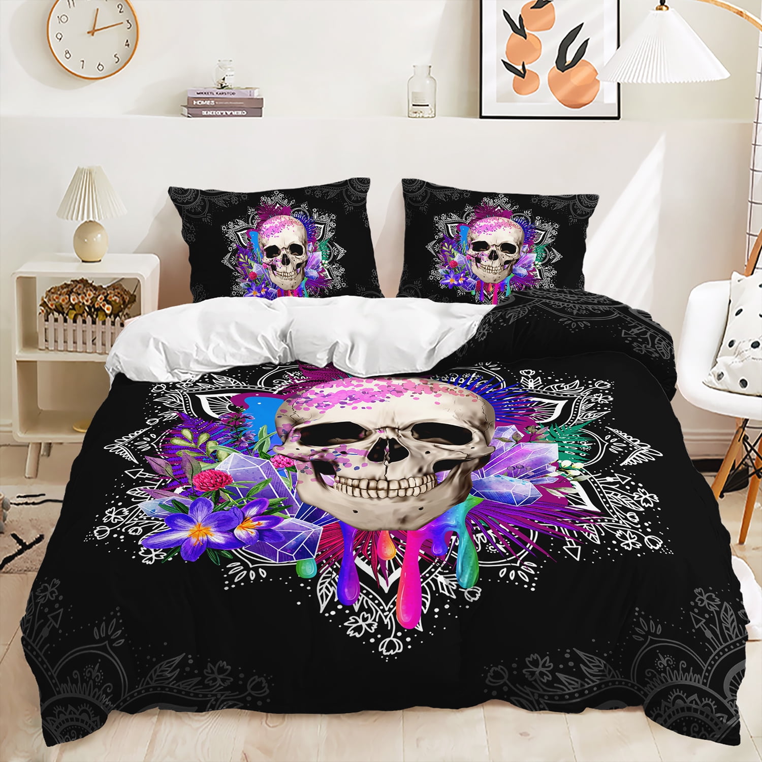 Hosima 3-piece 3D Digital Printed Duvet Cover Full Size Children's And ...