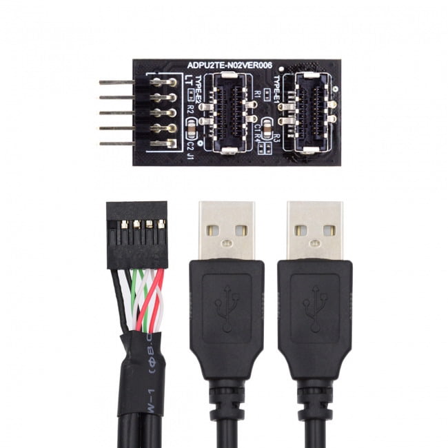 FVH Dual USB 3.1 Front Panel Socket Key-A Type-E to USB 2.0 Type-A 9Pin ... FVH Dual USB 3.1 Front Panel Socket Key-A Type-E to USB 2.0 Type-A 9Pin ...