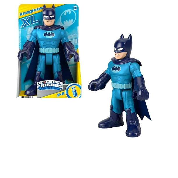 Imaginext DC Super Friends Figura XL Batman Azul MATTEL ‎HFD50 ...