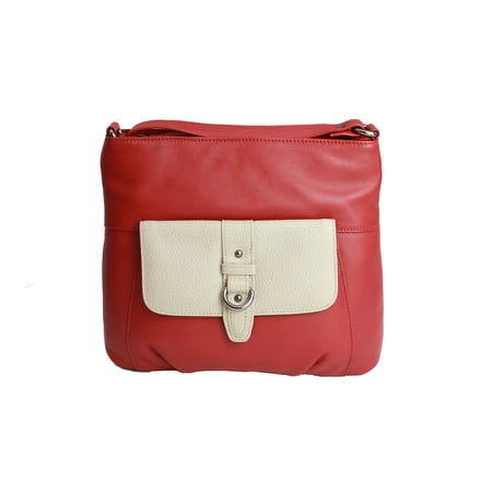 Eastern Counties Leather Womens Jemma Contrast Pocket Handbag | Walmart ...