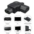 WINDLAND PDU Conversion Cable C8 to C13, Figure 8 Plug to IEC Right ...