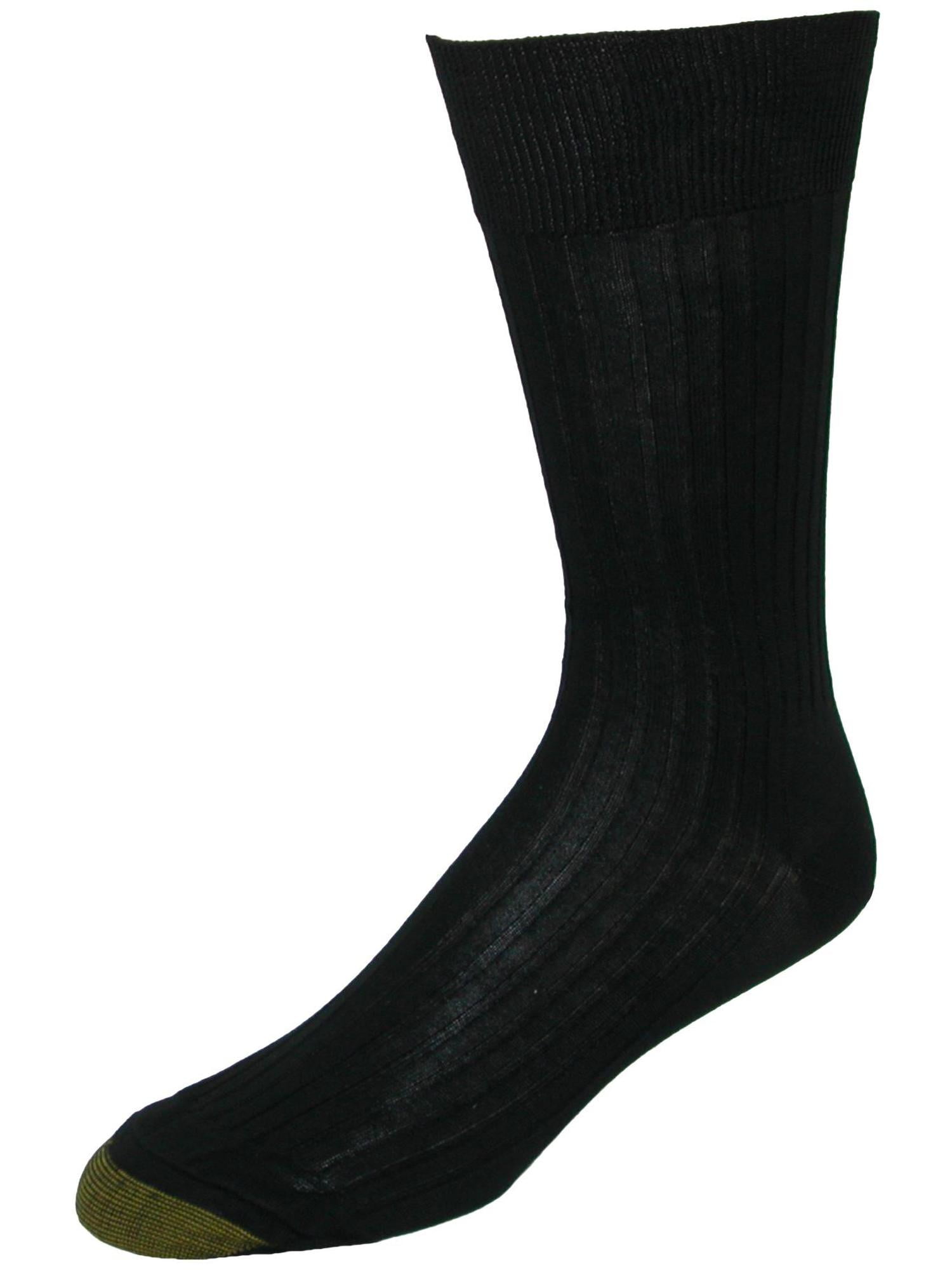 GOLDTOE - Gold Toe Comfort Top Dress Socks (2 Pair Pack) Extended Size ...