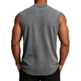 Mens Workout Tank Tops Sleeveless T Shirts Men Muscle Shirt Gym Tee ...